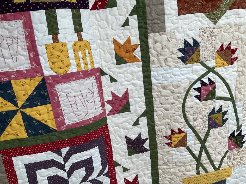 NEW 🌿 Down The Garden Path Quilt 🌿 WHOLE KIT – Totally Patched