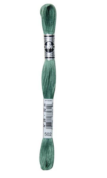 DMC Coton a Broder 502 23m Quilting Embroidery Sewing Thread – Totally ...